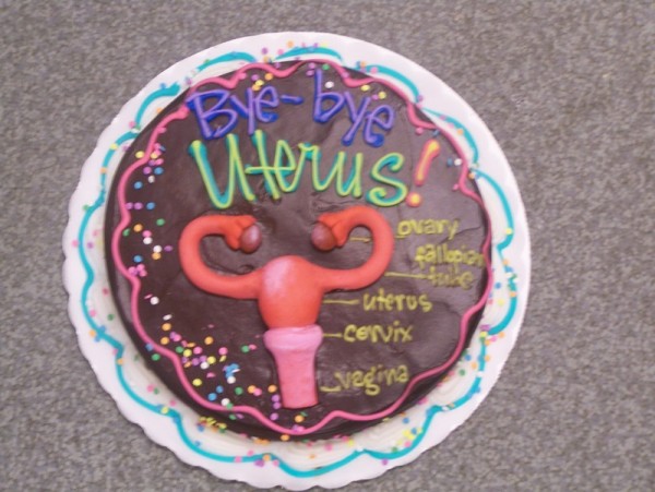 Hysterectomy cake - le' Bakery Sensual