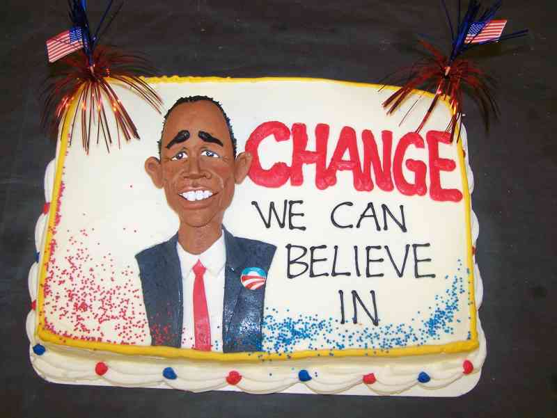 Obama Cake - le' Bakery Sensual
