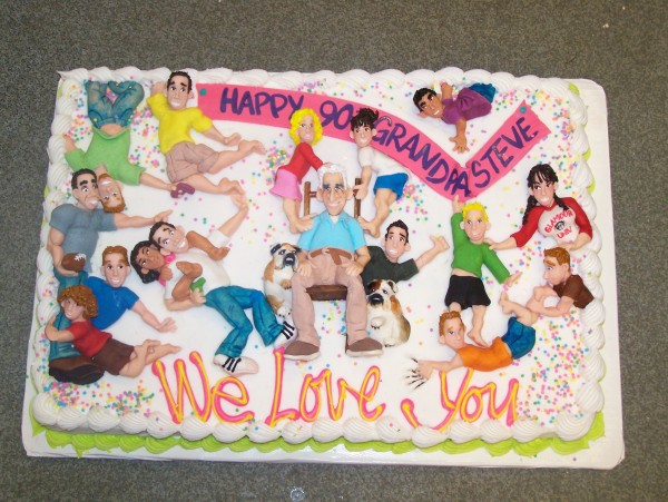 Whole family birthday cake - le' Bakery Sensual