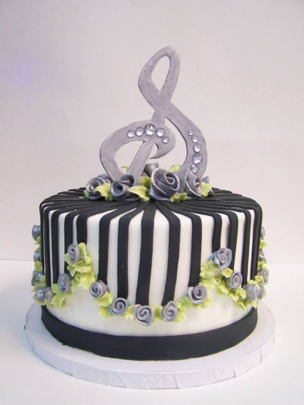 Treble clef cake - le' Bakery Sensual