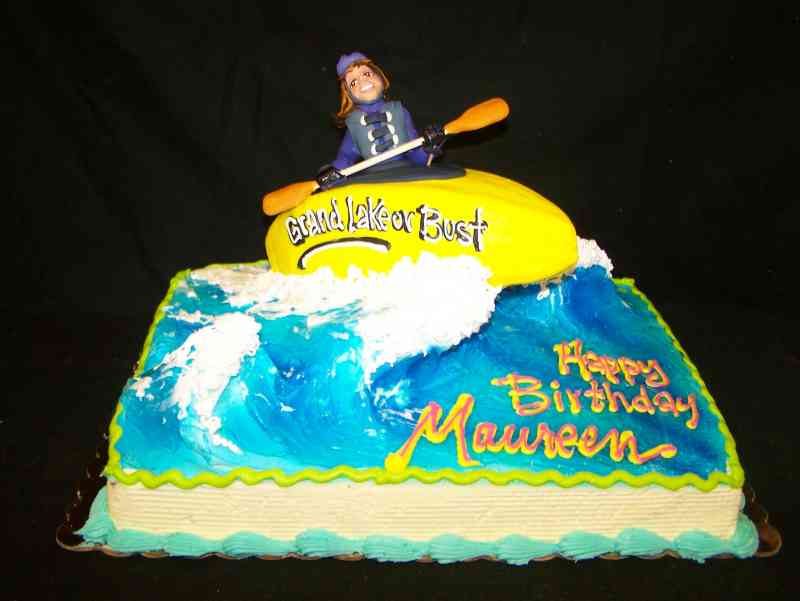 Kayaking cake - le' Bakery Sensual
