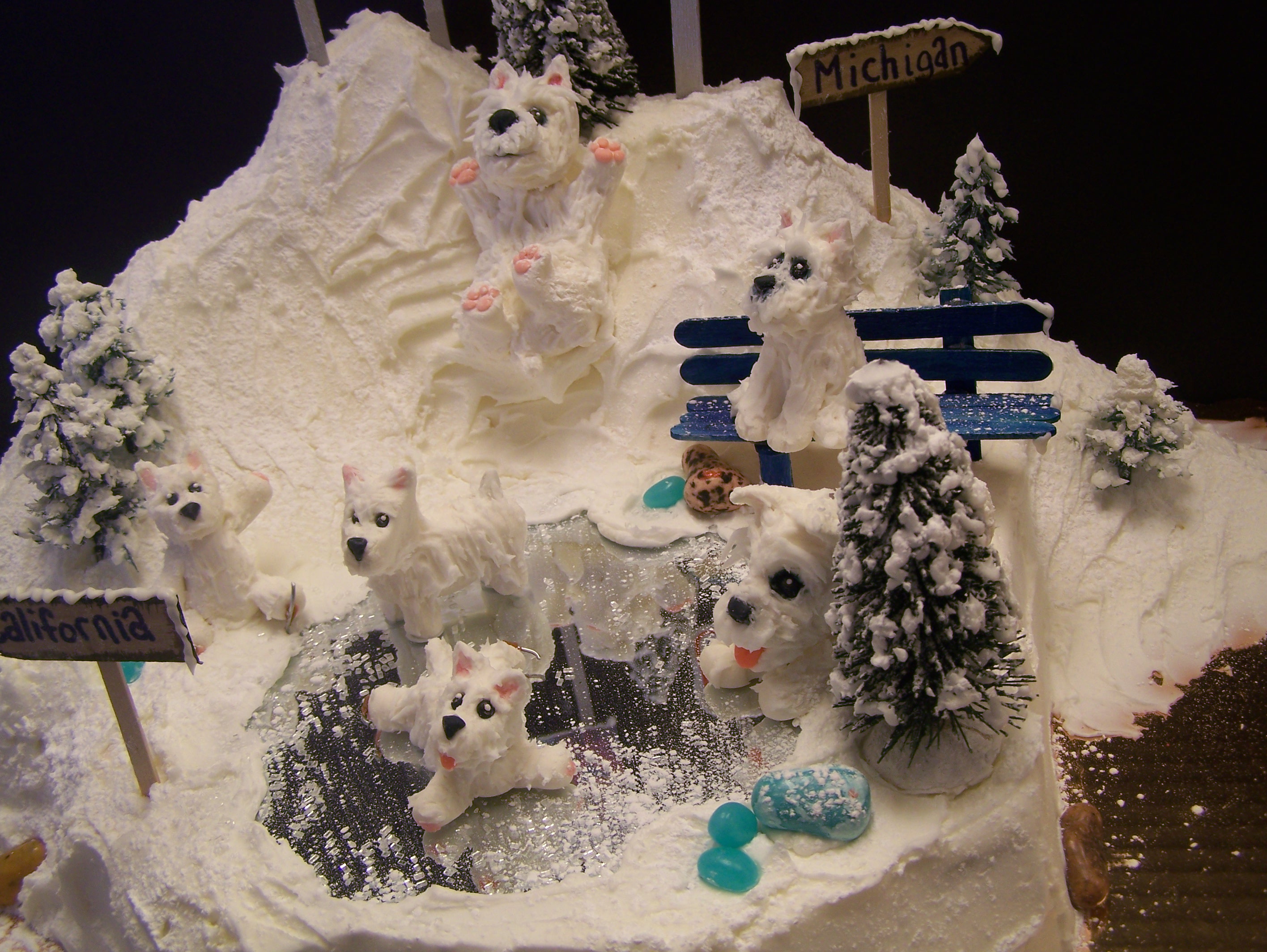 Snow mountain cake - le' Bakery Sensual