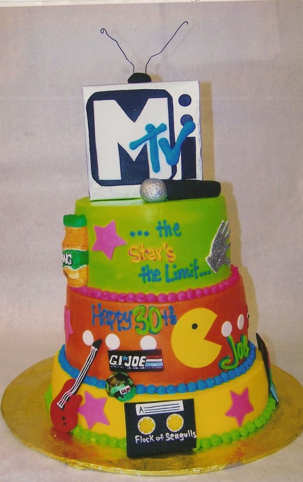 80s birthday cake - le' Bakery Sensual