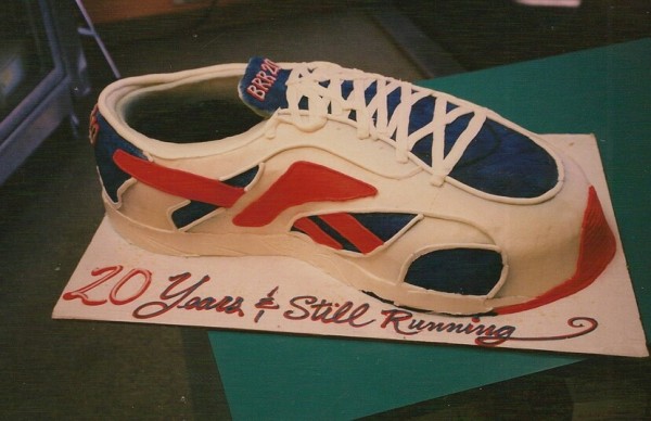 Running shoe cake - le' Bakery Sensual