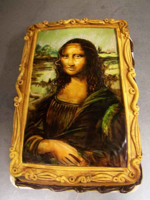 Mona Lisa cake - le' Bakery Sensual