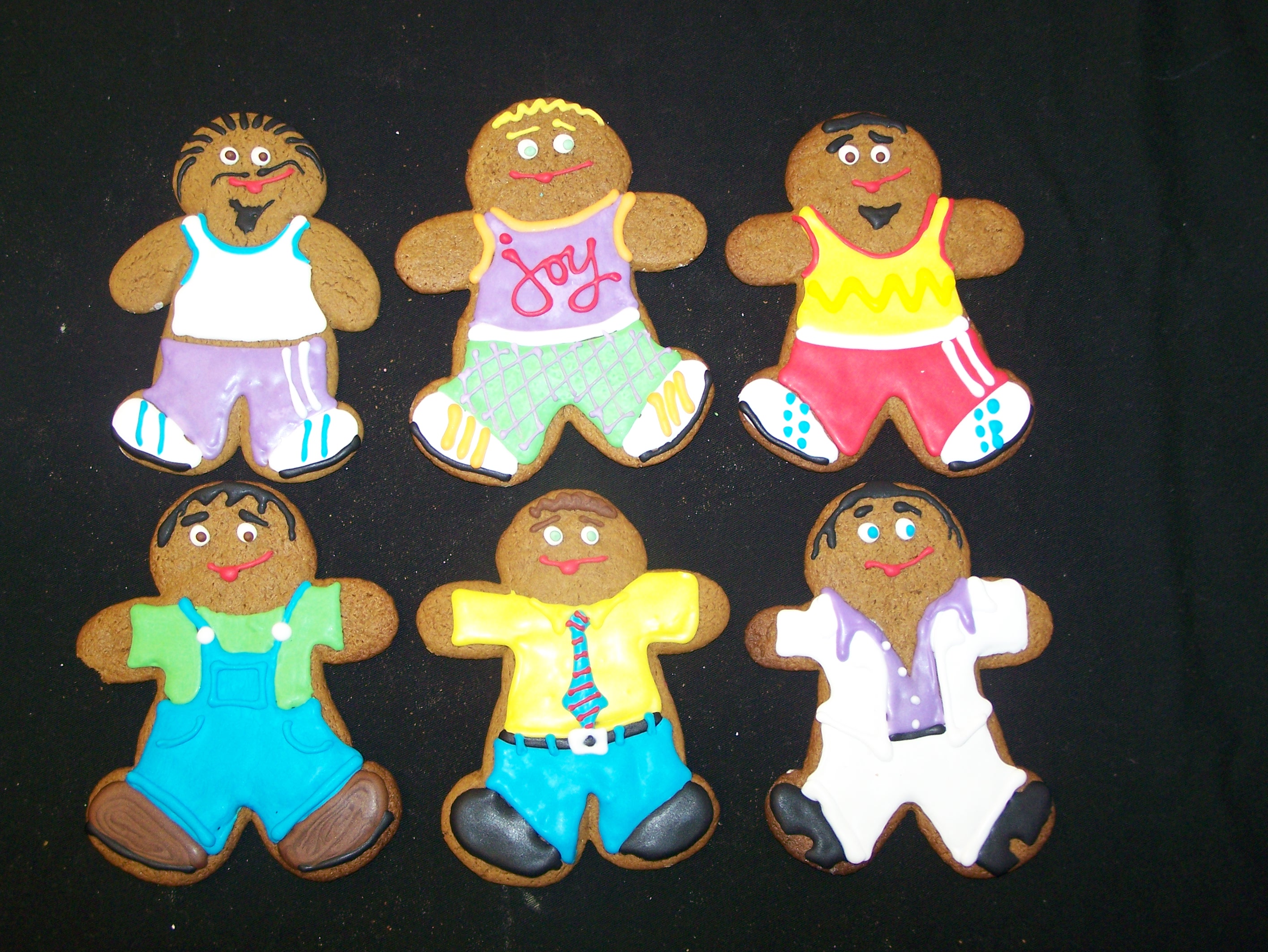 Fancy Gingerbread men - le' Bakery Sensual