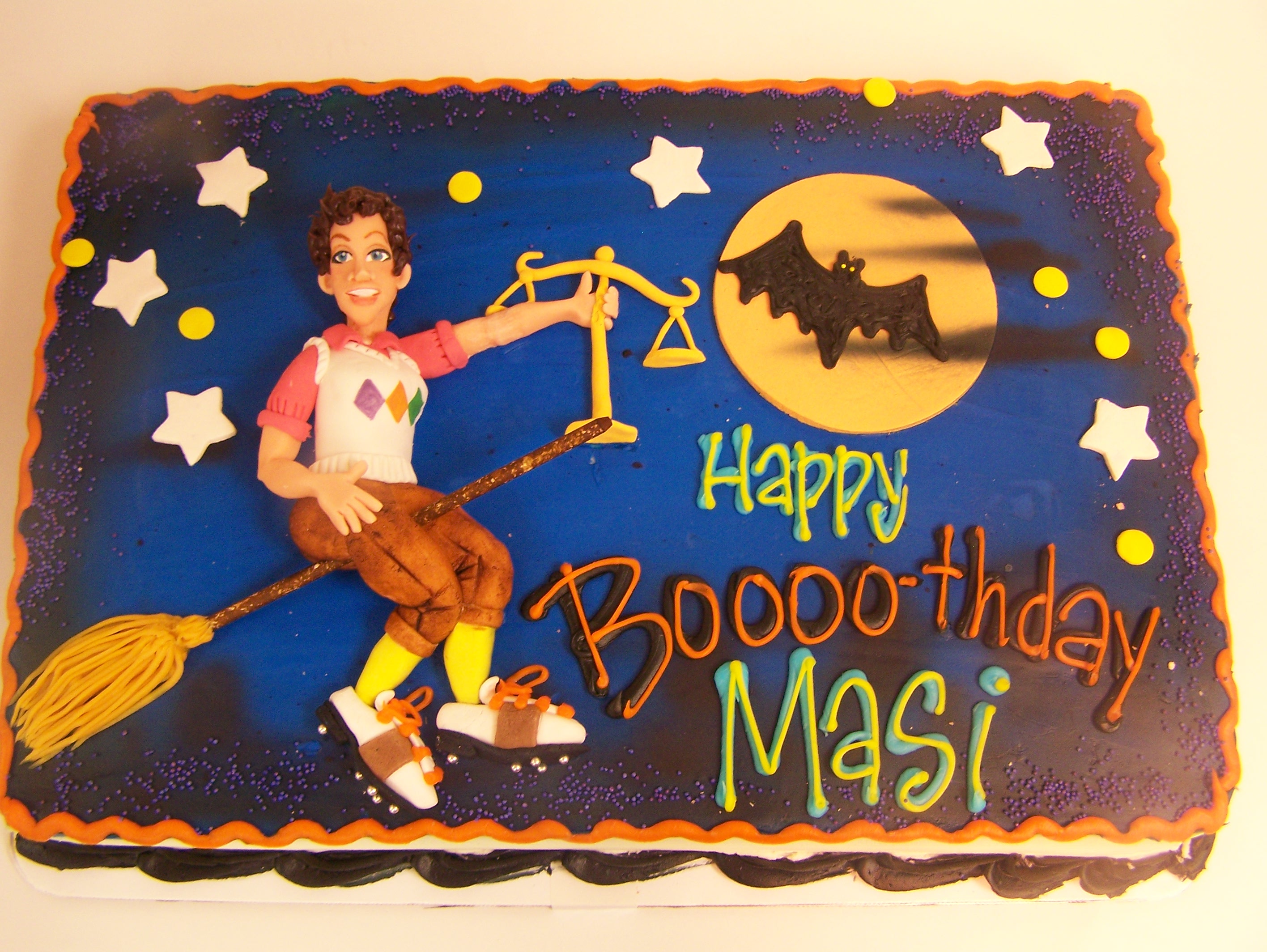 Happy Boooo-thday cake - le' Bakery Sensual