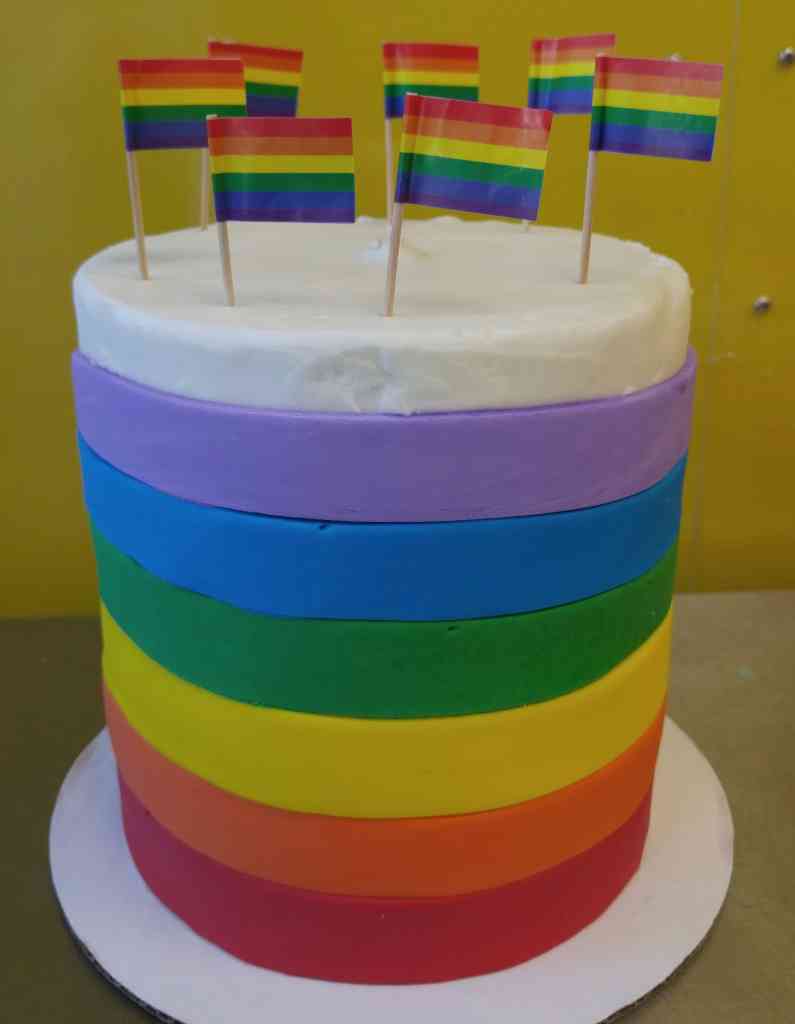 Pride Rainbow stripes - le' Bakery Sensual